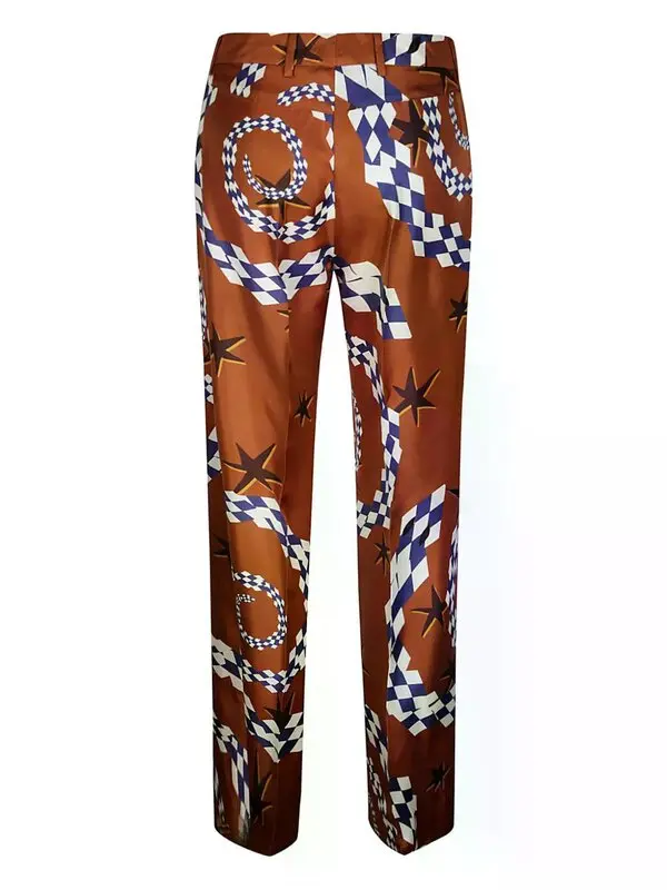 Alberto Biani All-over Printed Trousers