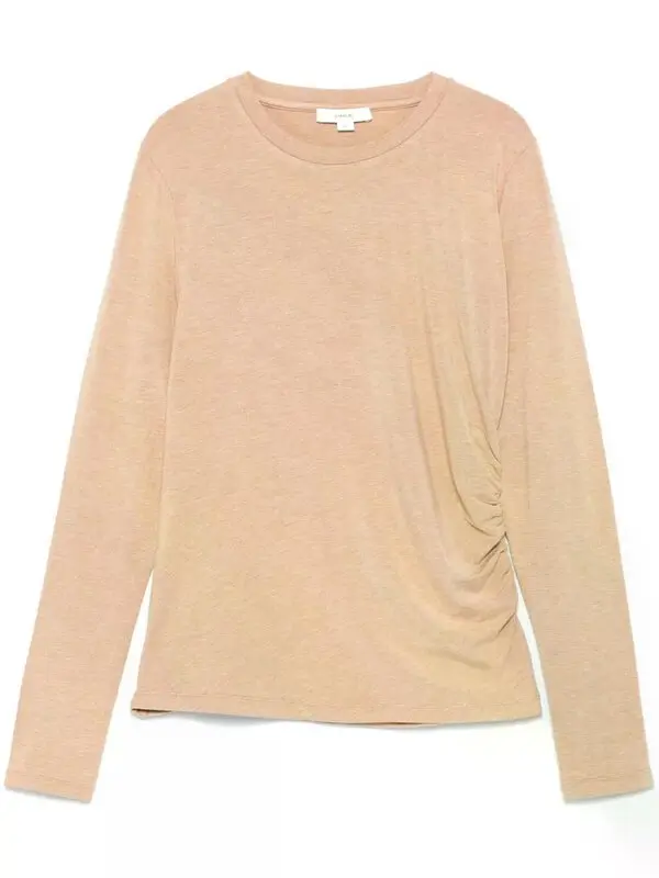 Vince Draped Crew-neck Top