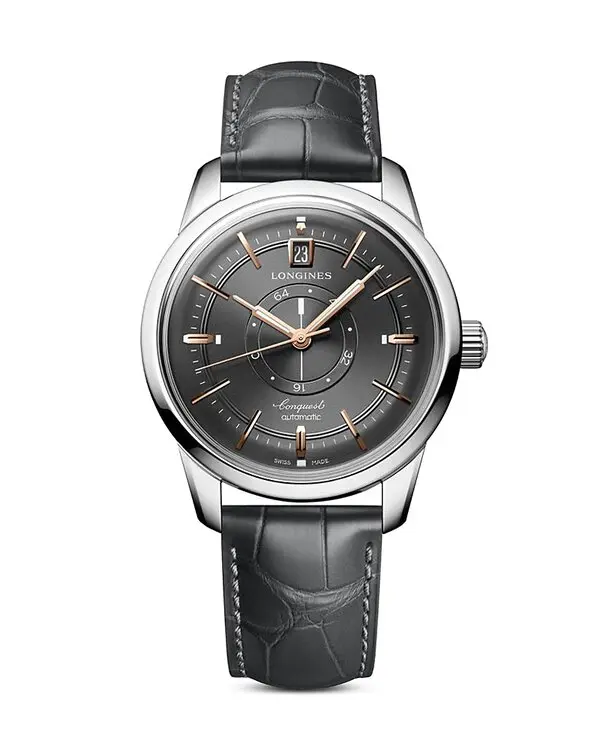 LONGINES Conquest Heritage Central Power Reserve Watch, 38mm - Gray