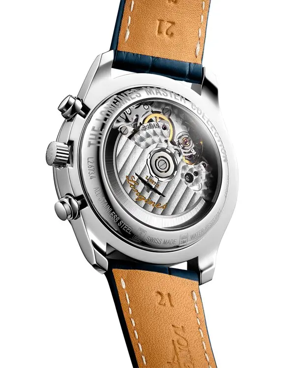 LONGINES Master Chronograph 40mm - Silver/blue