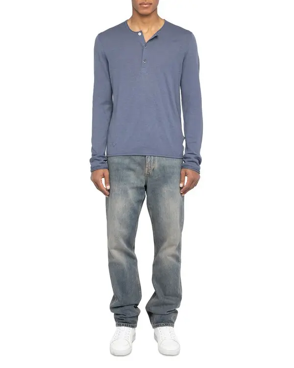 Zadig&Voltaire Signature Regular Fit Linen Henley