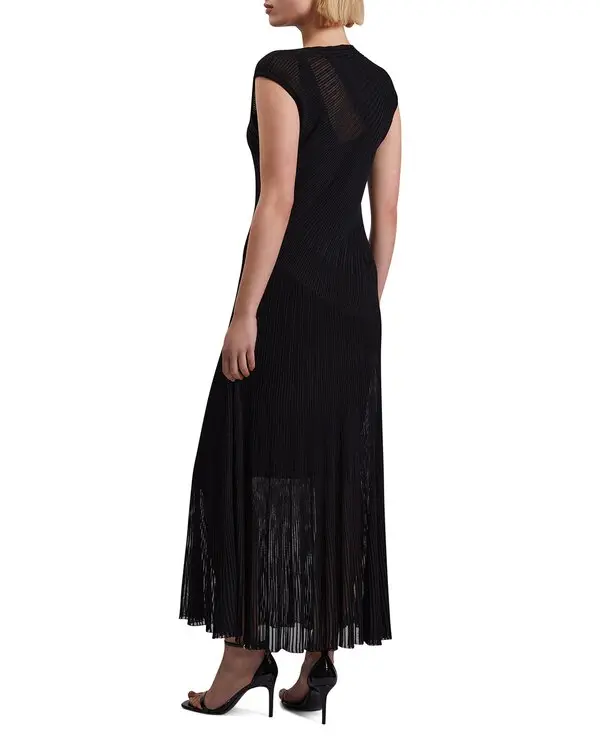Ted Baker London Textured Knit Midi Dress