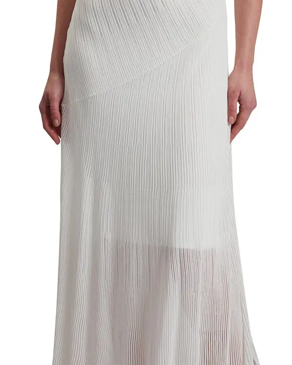Ted Baker London Celyina Textured Knit Midi Dress - White