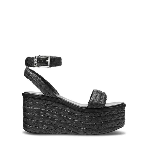 Michael Kors Sandra Platform Sandals - Black