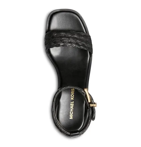 Michael Kors Sandra Platform Sandals - Black