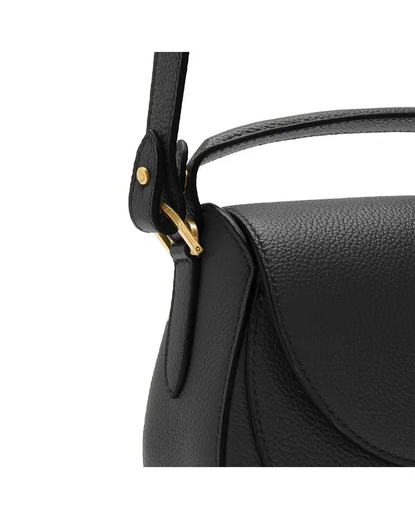 DEMELLIER Siena Small Saddle Bag - Black