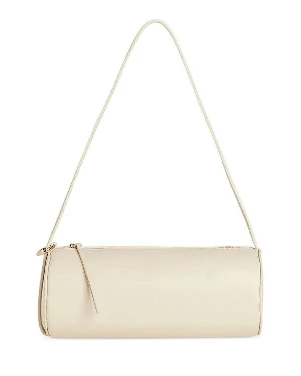 REFORMATION Simona Cylinder Bag - Cream