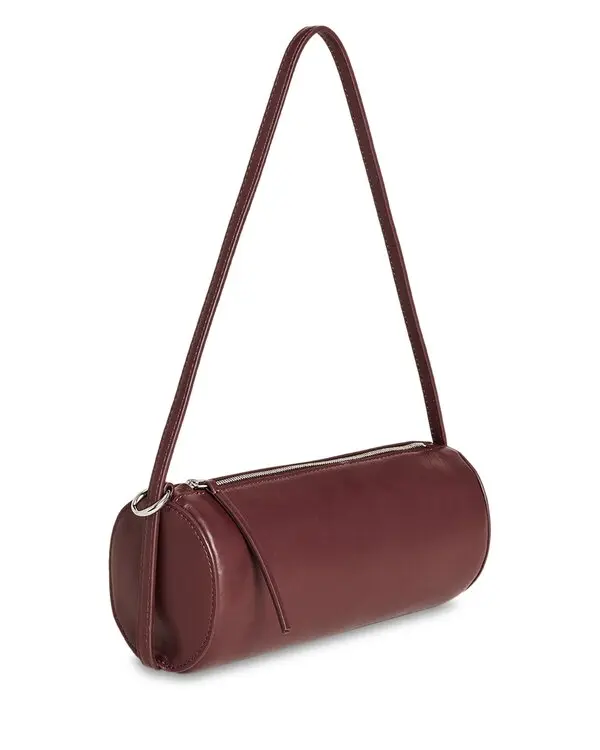 REFORMATION Simona Cylinder Bag - Ruby