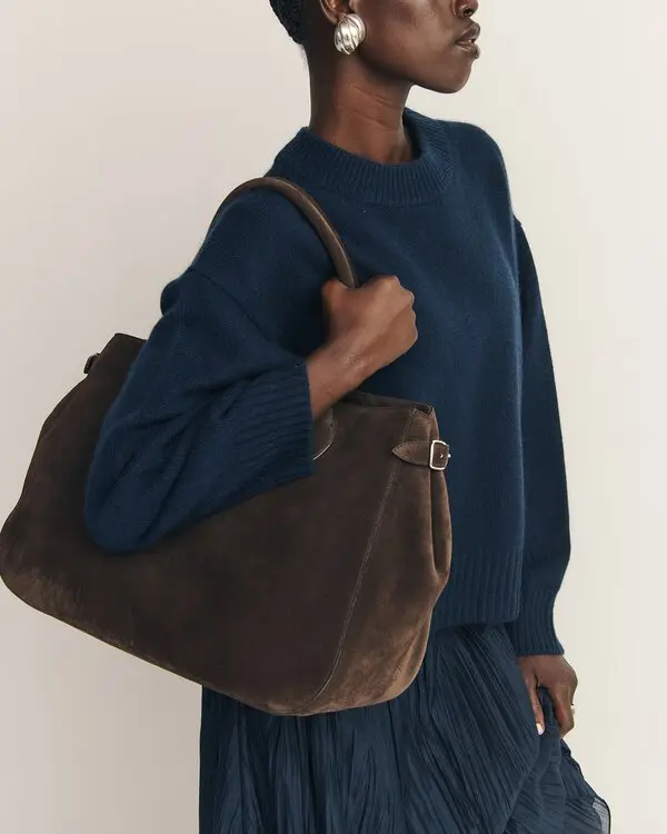 REFORMATION Oversized Suede Patrizia Bag - Boss