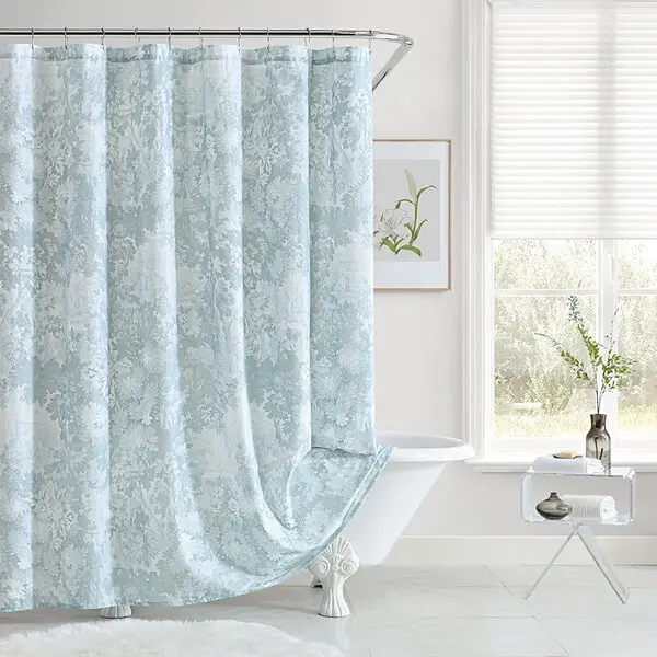 Aqua Shower Curtain Exclusive - Mint