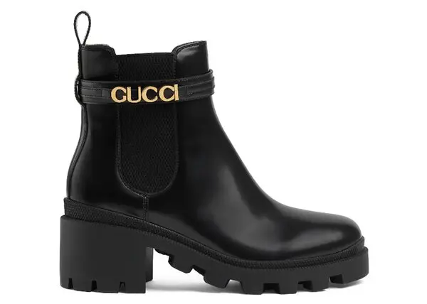 Gucci Logostrap Chelsea Boots
