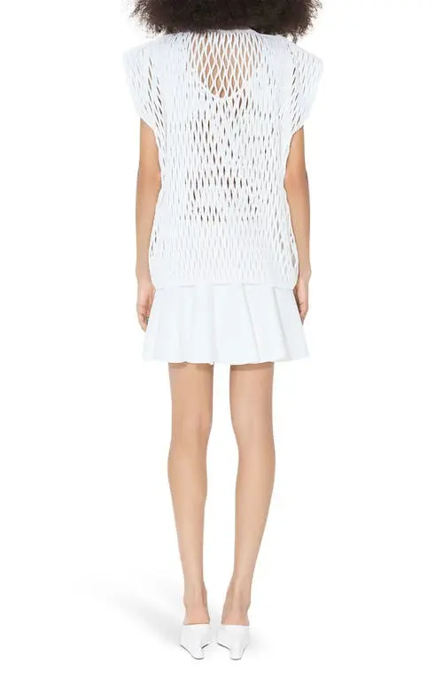 Alaïa Macramé Mini Dress