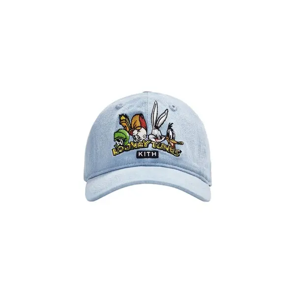Kith X Looney Tunes X New Era 9twenty Character Denim Cap - Blue