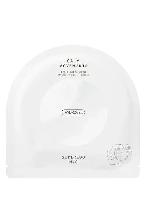 SUPEREGG Calm Movements Eye & Cheek Mask - No Color