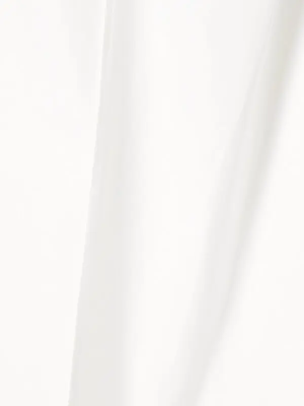 Khaite Tulula Silk-poplin Maxi Dress - White