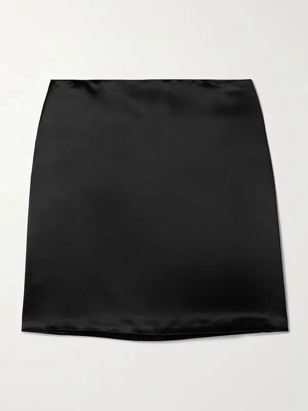 KALLMEYER Shiloh Satin Mini Skirt