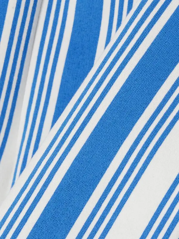 HIGH SPORT Savannah Striped Cotton-blend Shorts