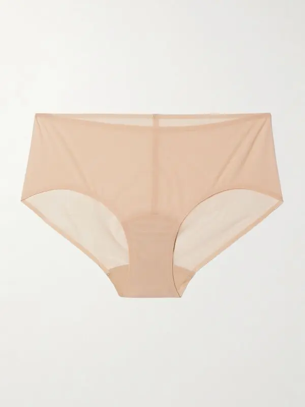 Commando Stretch-mesh Briefs - Neutrals