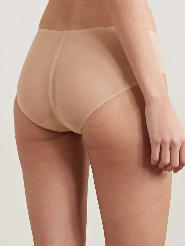 Commando Stretch-mesh Briefs