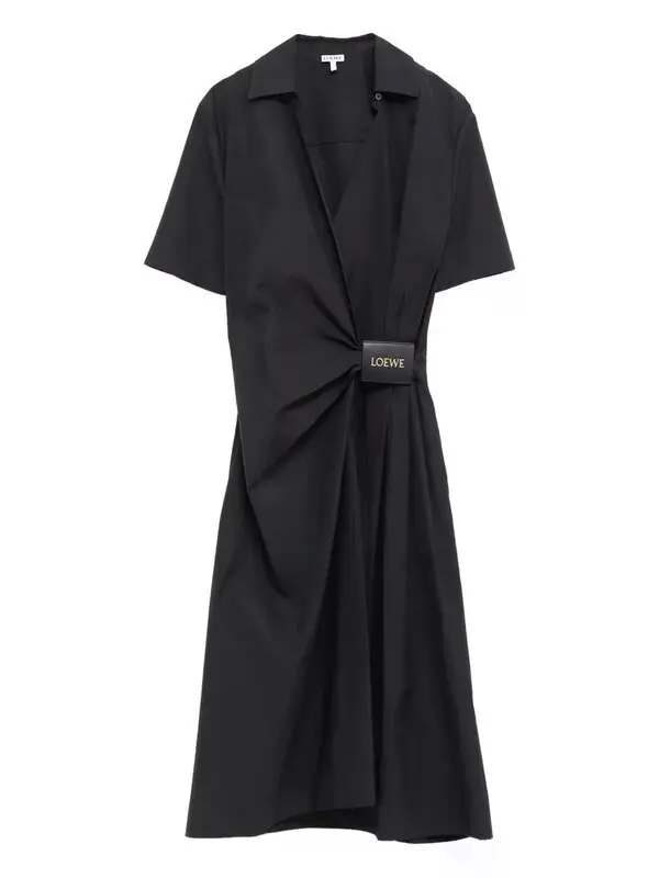 Loewe Draped Midi Dress