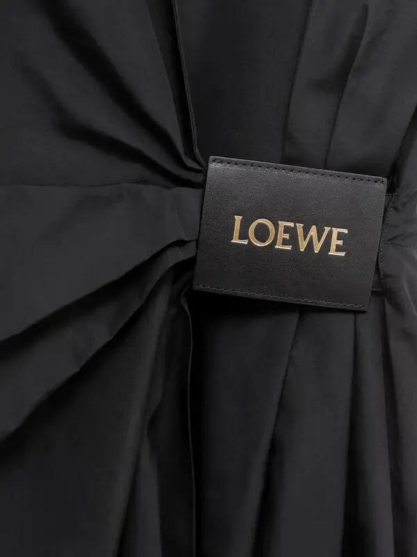 Loewe Draped Midi Dress