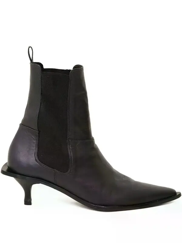 GLORIA COELHO Leather Boots