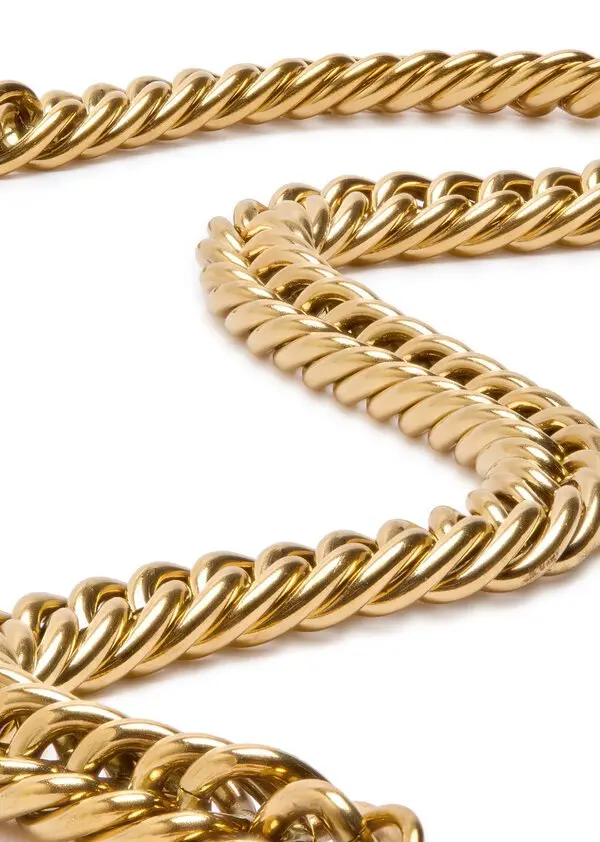 Anisa Sojka X Juliet Angus 18kt -Plated Chain Necklace Gold