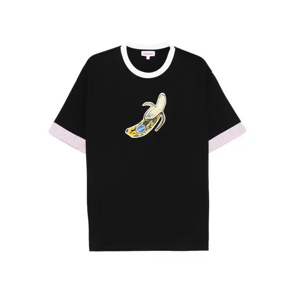 CHARLES JEFFREY T-shirts & Vests - Black