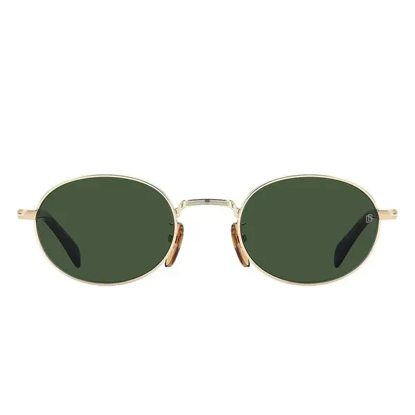 DB EYEWEAR BY DAVID BECKHAM Oval Sunglasses - Gold