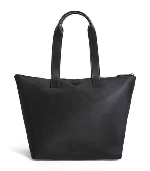 Emporio Armani Nylon Tote - Black