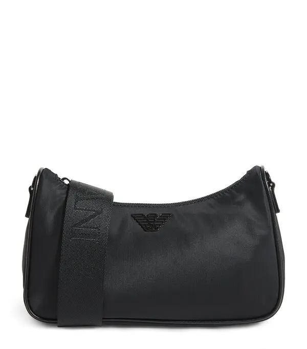 Emporio Armani Nylon Cross-body Bag - Black