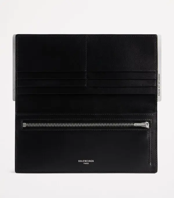 Balenciaga Calfskin Passport Long Wallet