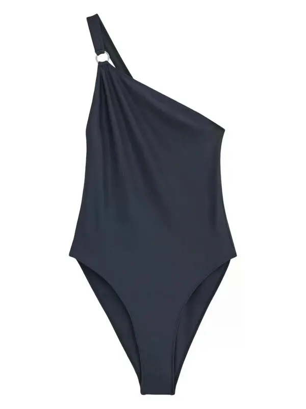 Filippa K Asymmetric One-piece Swimsuit - Black