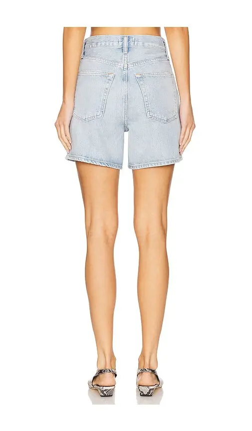 AGOLDE V-waist Denim Shorts