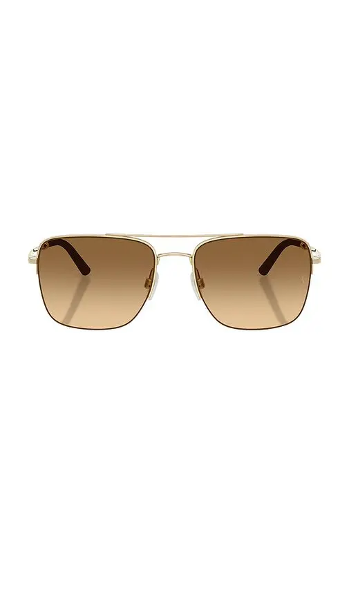 Oliver Spencer R-2 Sunglasses - Gold