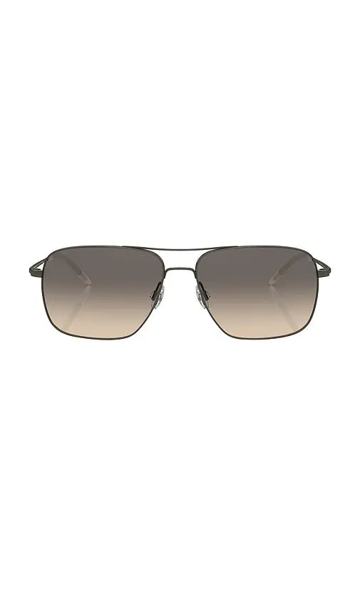 Oliver Spencer Clifton Sunglasses - Antique Pewter