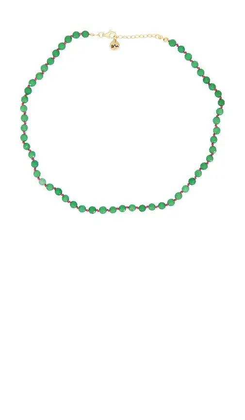 Maison Irem Gypsy Necklace - Green
