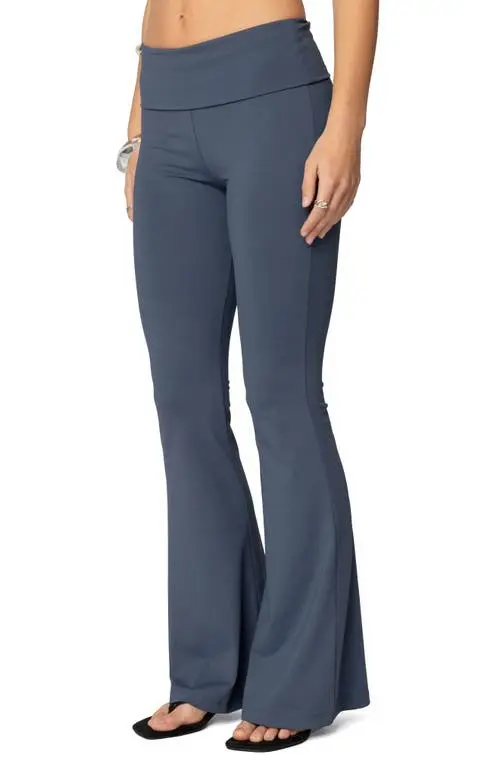 EDIKTED Jayna Foldover Waist Yoga Pants
