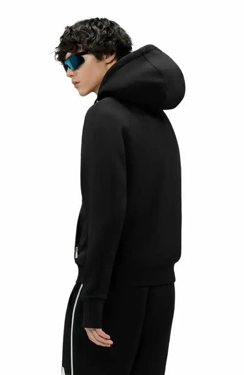 ALPENHAUS Bornant Hybrid Insulated Bomber Jacket - Black