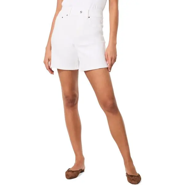 Spanx Pull-on High Waist Denim Shorts - White