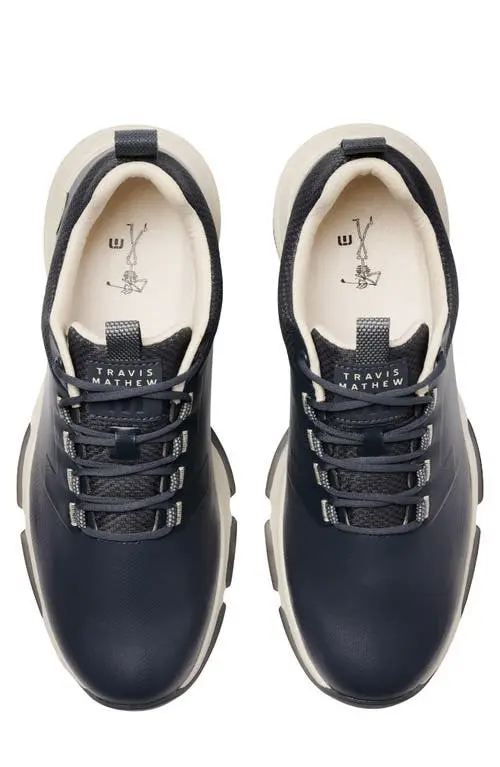 Travis Mathew The Ringer 2.0 Golf Sneakers - Ebony/birch