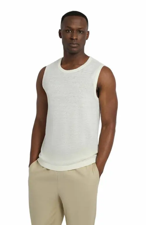 Onia Linen Sweater Tank