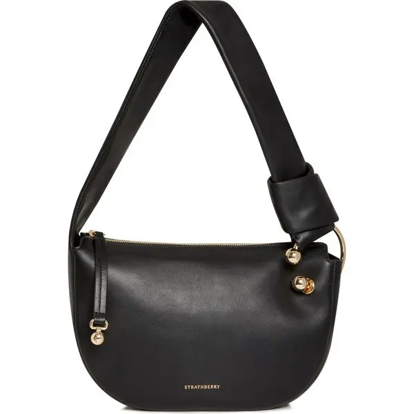 Strathberry Mini Halo Leather Shoulder Bag