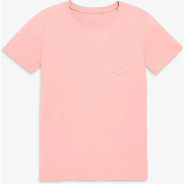 PRIMARY Slub Pocket Tee - Flamingo