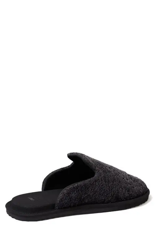 LUSSO CLOUD Draper Bouclé Slipper - Thuma Ebony
