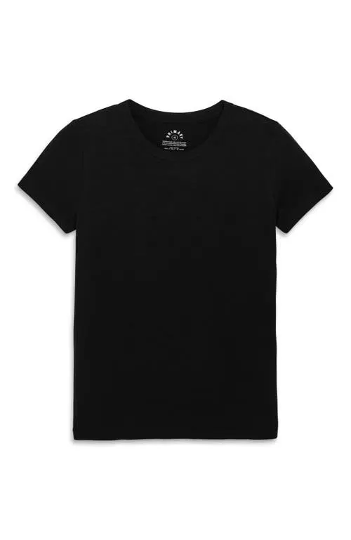PRIMARY Classic Slub Crewneck Tee - Black