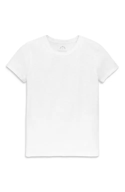 PRIMARY Name Classic Slub Crewneck Tee - White