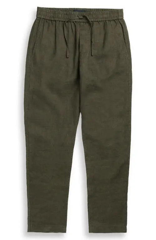 Rodd & Gunn Linen Resort Pants - Dark Olive