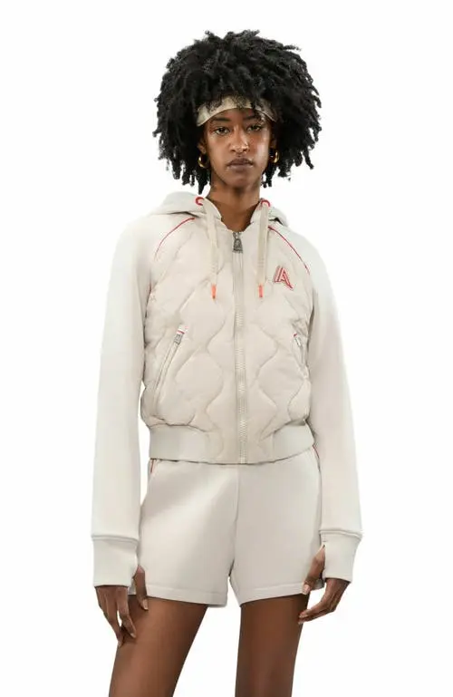 ALPENHAUS Sorlin Hybrid Insulated Bomber Jacket - Stone