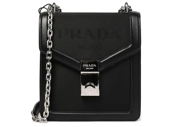 Prada Flap Lock Shoulder Bag